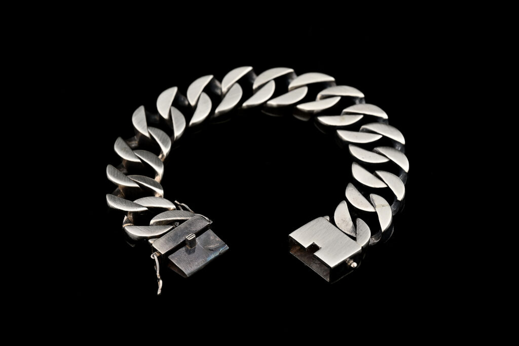 Sterling Silver Curb Link Bracelet | CULEBRA Collection